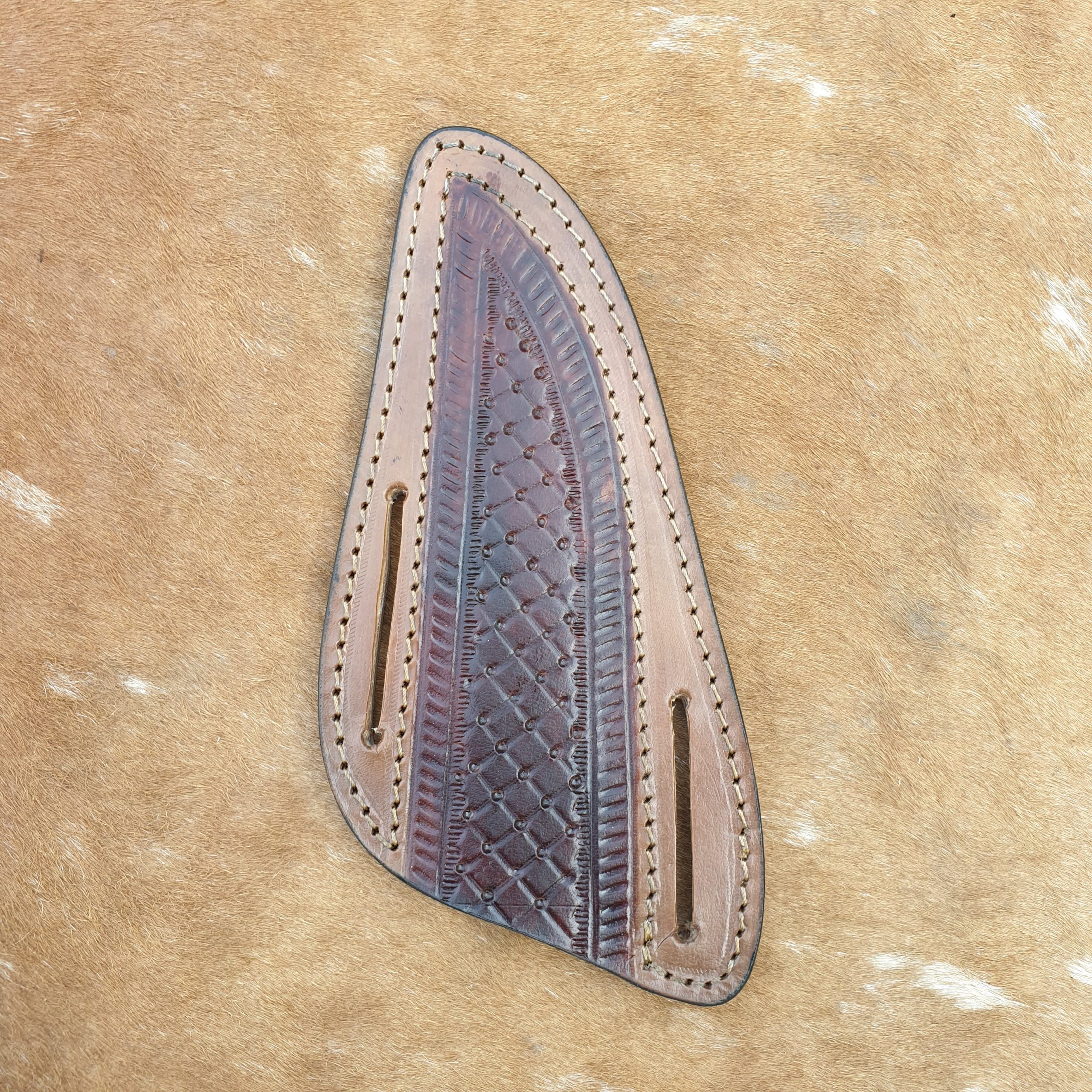 Custom handmade Cowboy leather sheath – Titan Hunting Gears